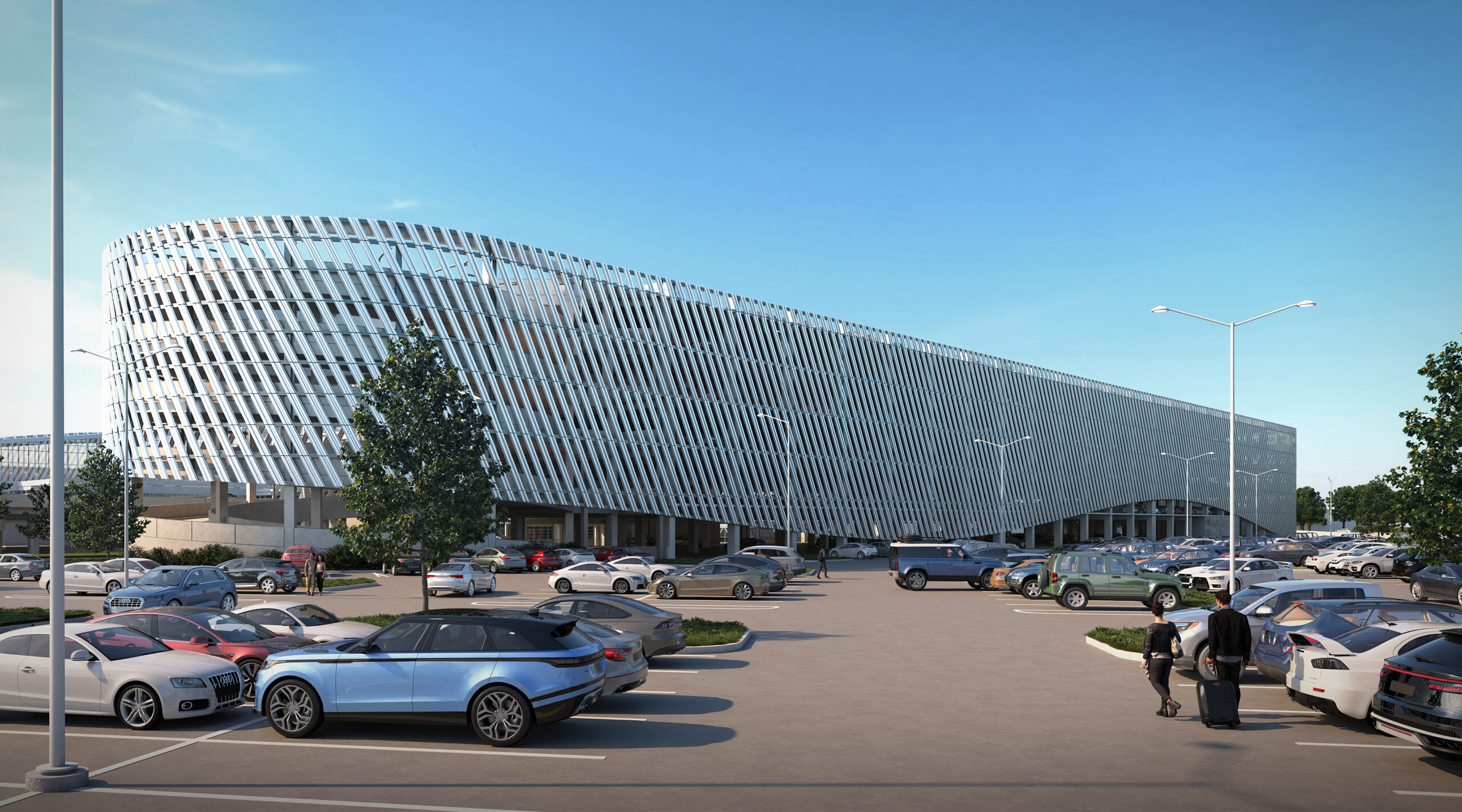 The Chicago Tribune Spotlights the New Terminal 5 Parking Garage at O ...