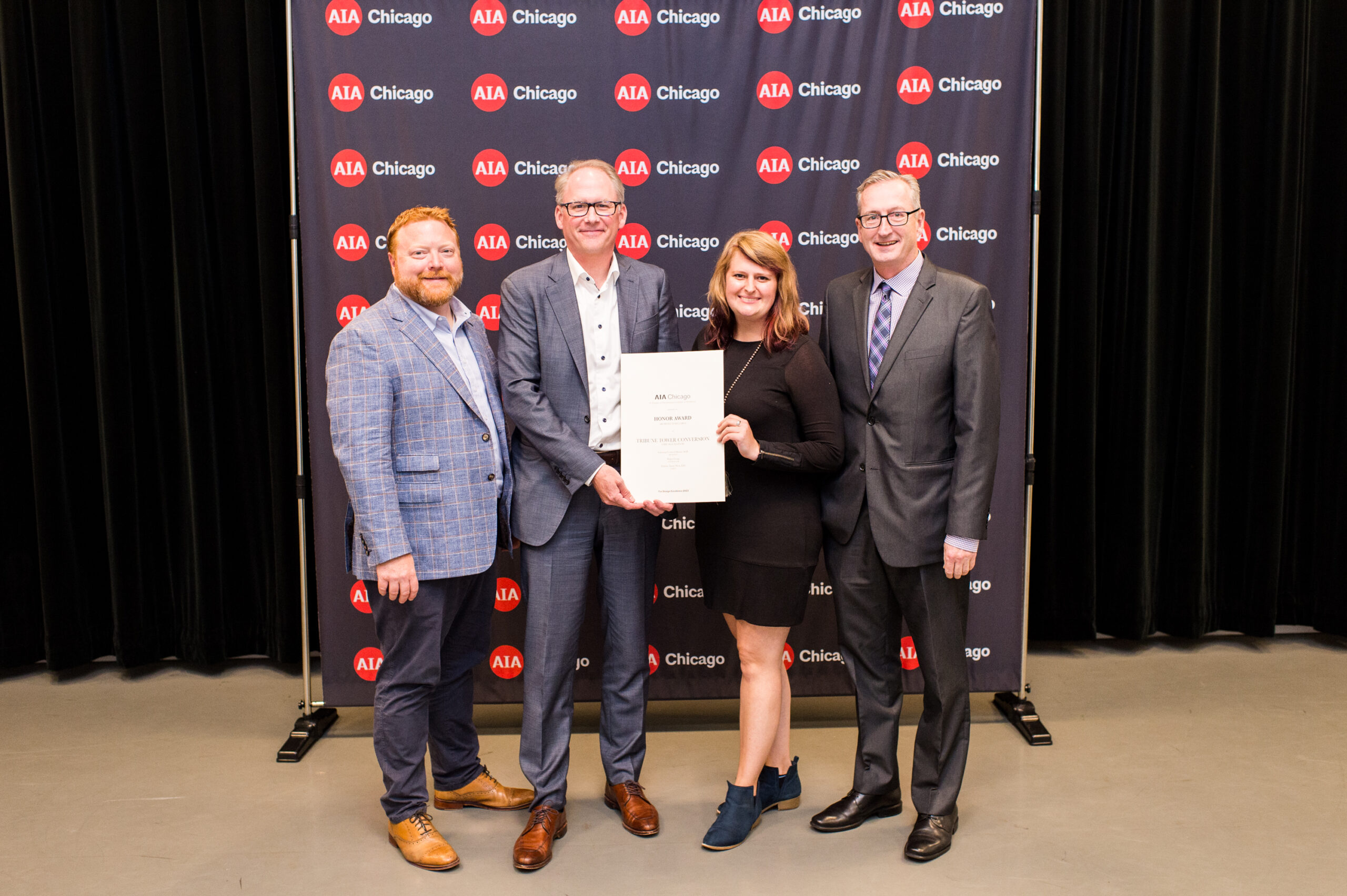 Tribune Tower Wins Honor Award for Design Excellence and Lerch Bates ...