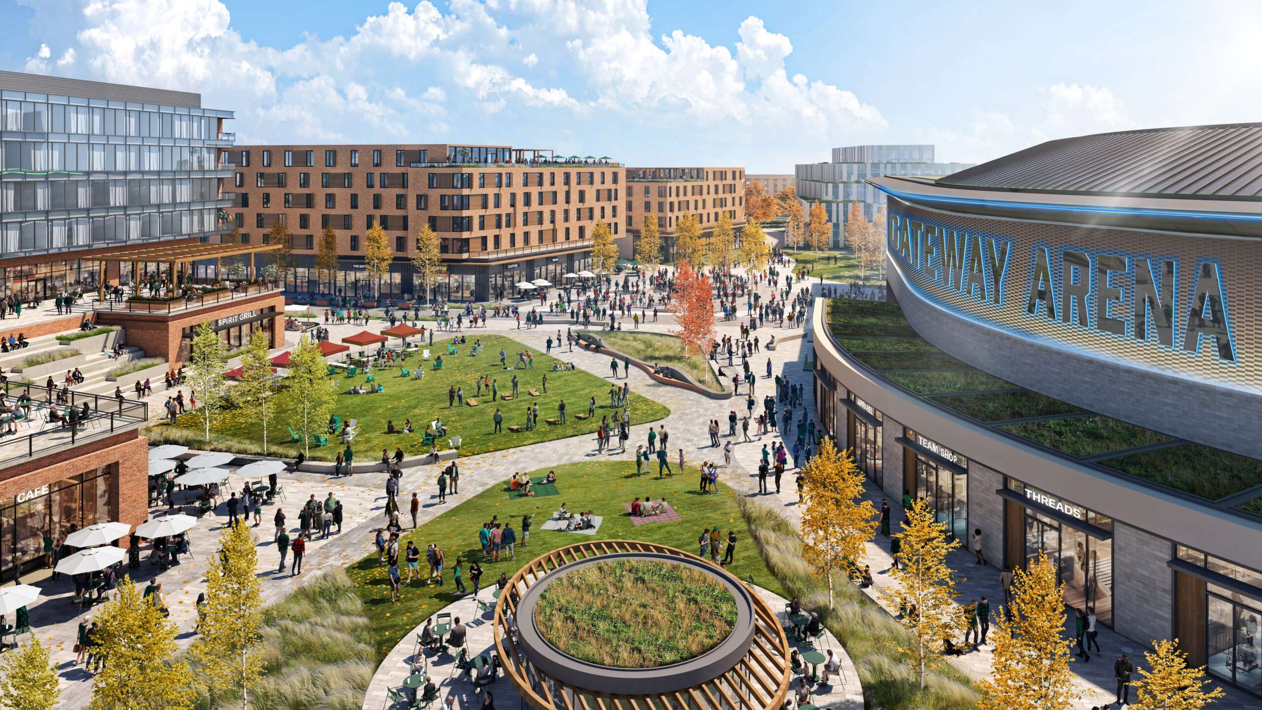 Mixed-Use Campus Arena District Study - SCB - SCB
