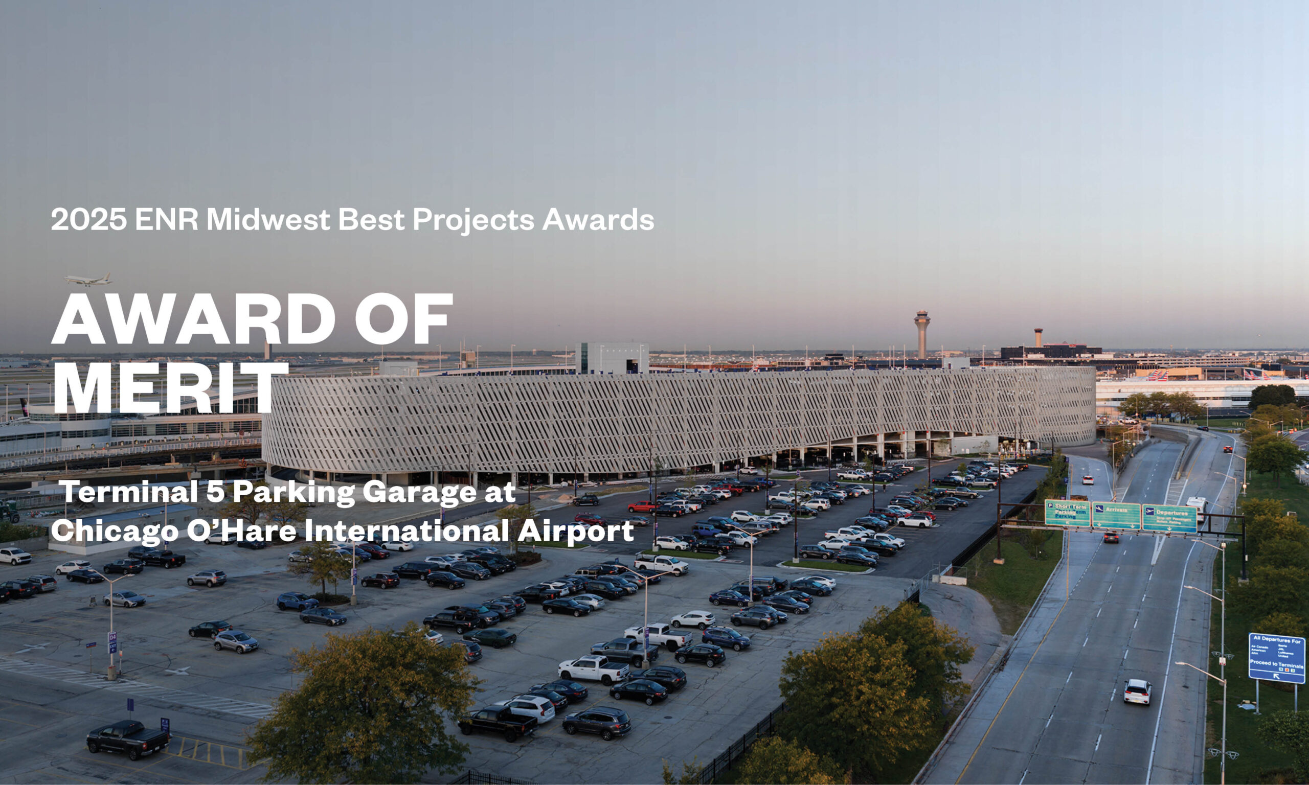The Terminal 5 Parking Garage Recognized with an Award of Merit at the ...